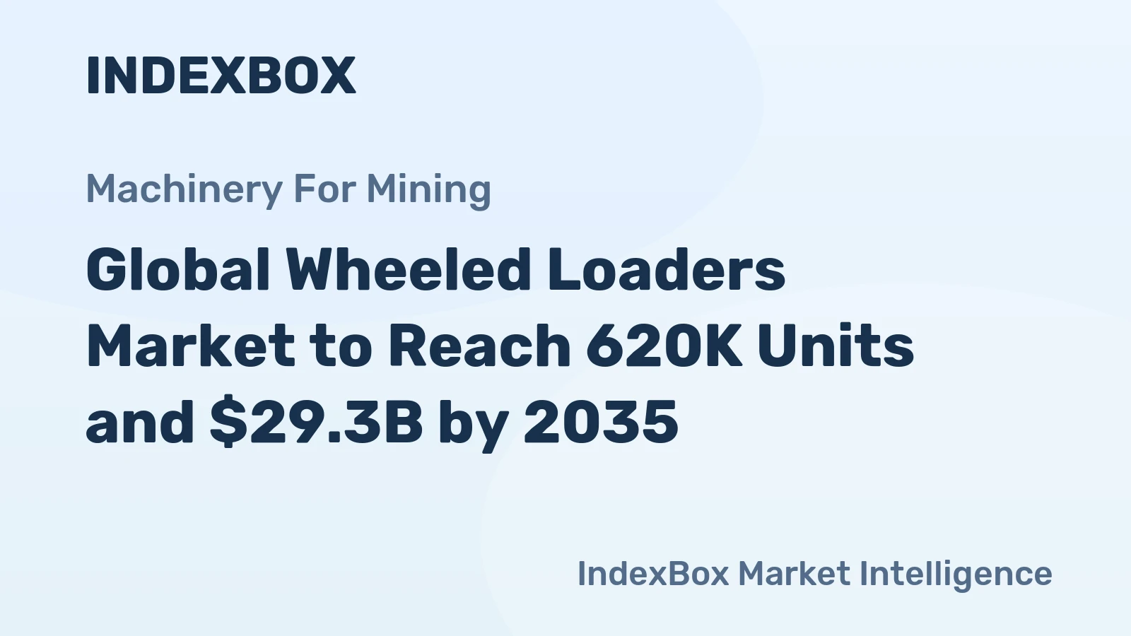Global Wheeled Loaders Market to Reach 620K Units and $29.3B by 2035