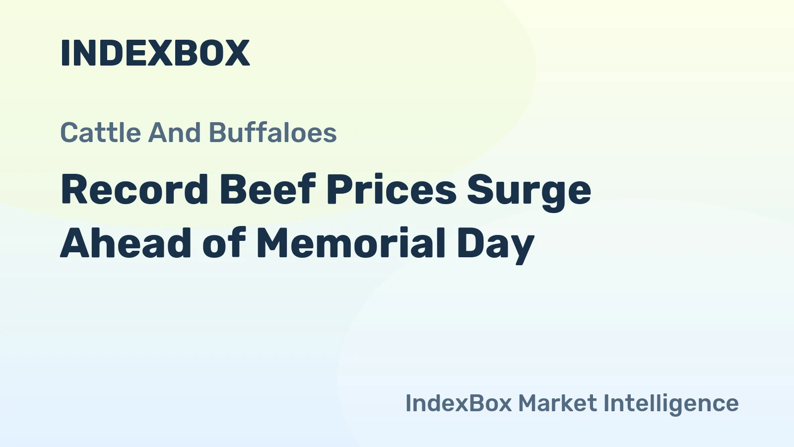 Record Beef Prices Surge Ahead of Memorial Day