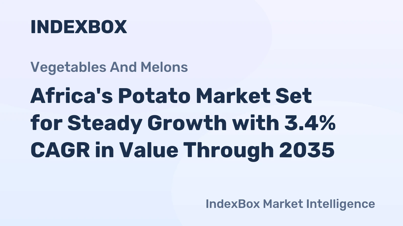 Africa's Potato Market Set for Steady Growth with 3.4% CAGR in Value Through 2035
