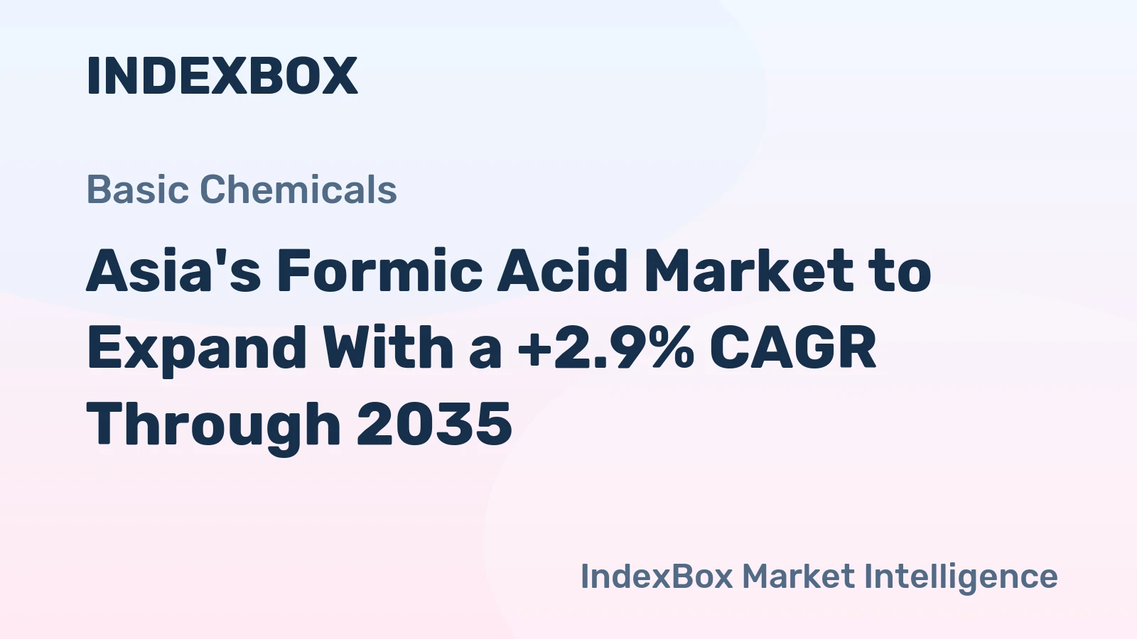 Asia's Formic Acid Market to Expand With a +2.9% CAGR Through 2035