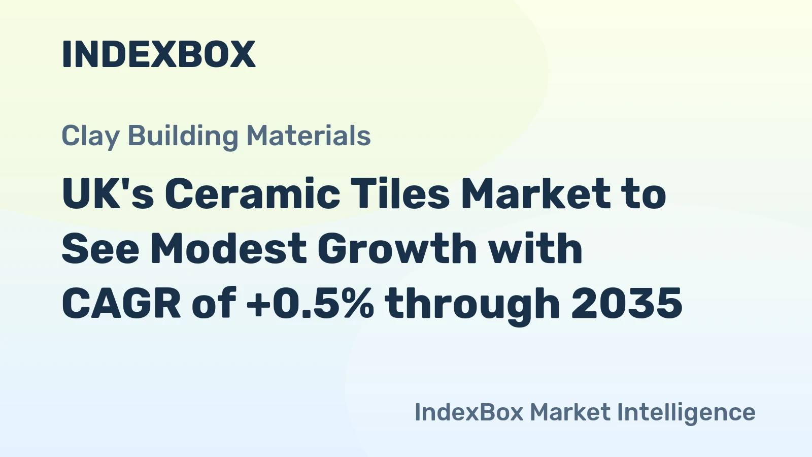UK's Ceramic Tiles Market to See Modest Growth with CAGR of +0.5% through 2035
