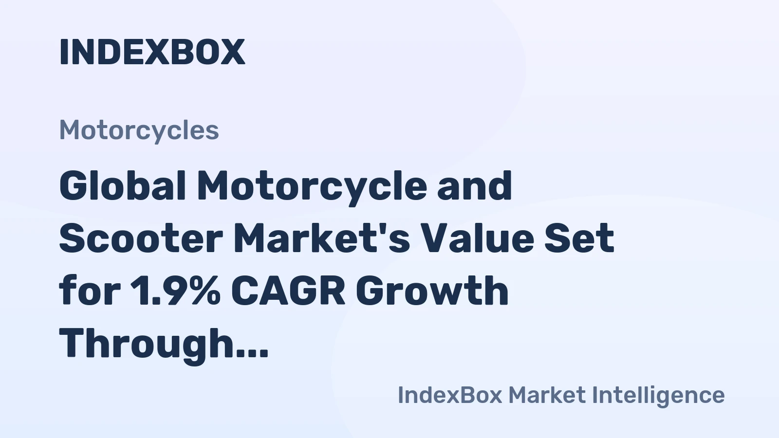 Global Motorcycle and Scooter Market's Value Set for 1.9% CAGR Growth Through 2035 Despite Recent Volatility