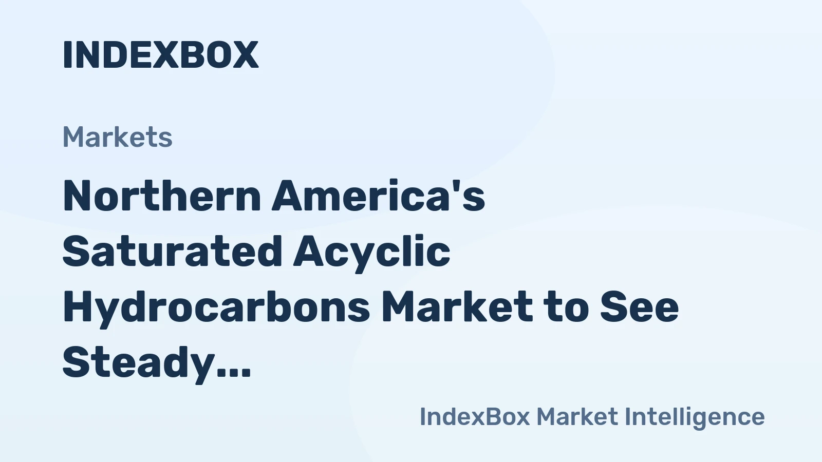 Northern America's Saturated Acyclic Hydrocarbons Market to See Steady Growth With 2.4% CAGR Through 2035