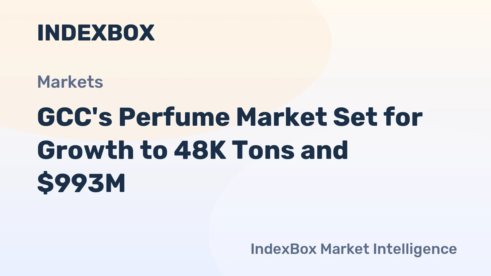 GCC's Perfume Market Set for Growth to 48K Tons and $993M