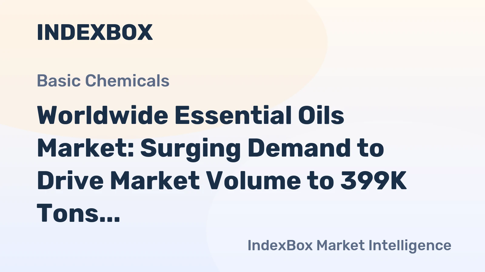 Worldwide Essential Oils Market: Surging Demand to Drive Market Volume to 399K Tons and Market Value to $12.8B by 2035