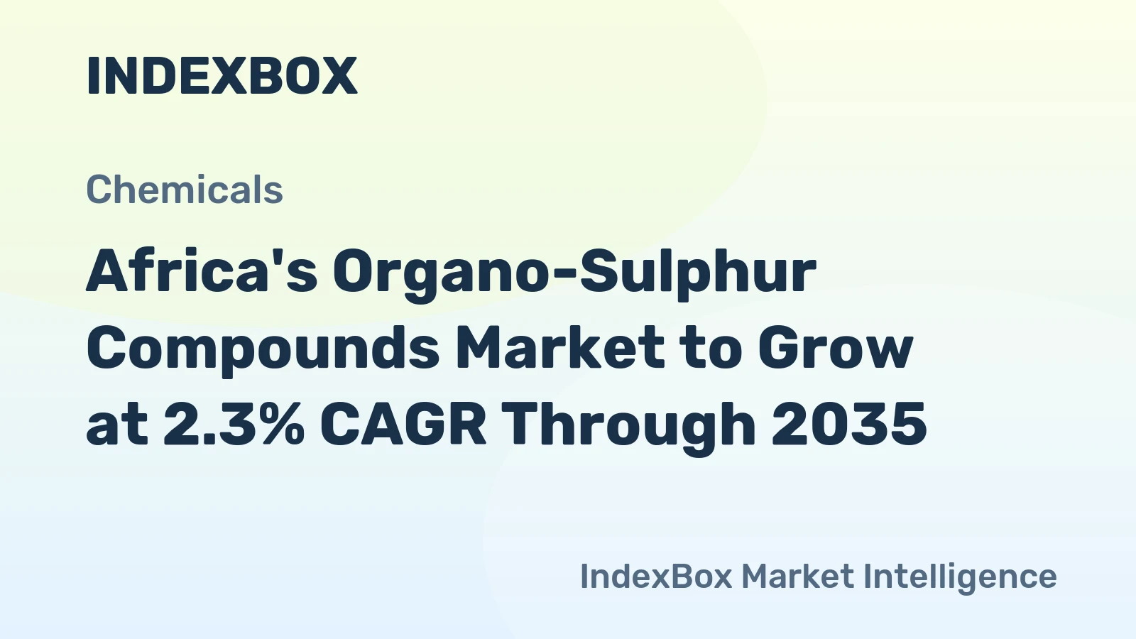 Africa's Organo-Sulphur Compounds Market to Grow at 2.3% CAGR Through 2035