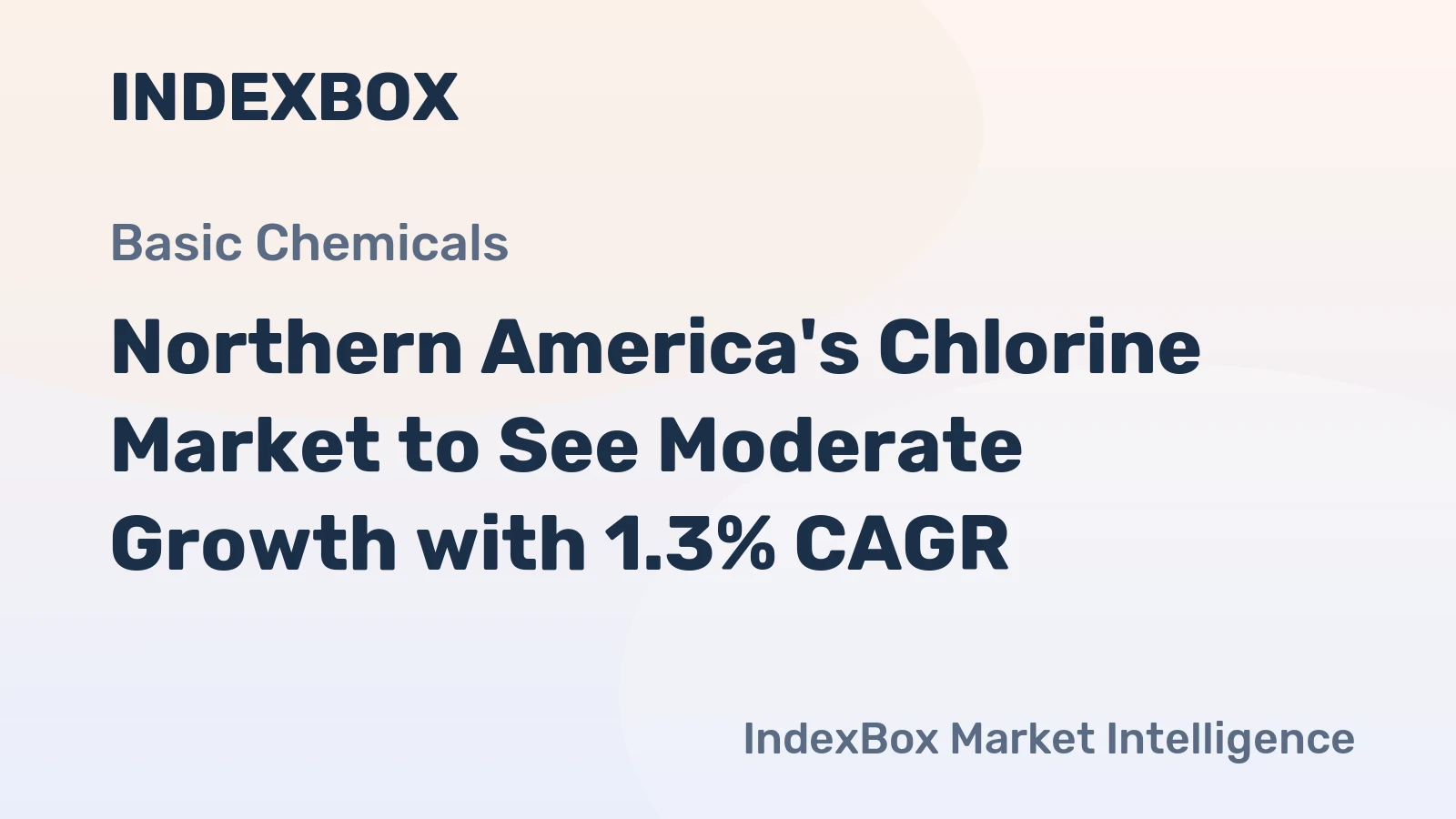 Northern America's Chlorine Market to See Moderate Growth with 1.3% CAGR