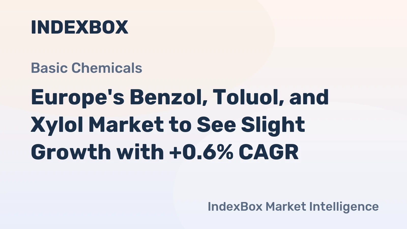Europe's Benzol, Toluol, and Xylol Market to See Slight Growth with +0.6% CAGR