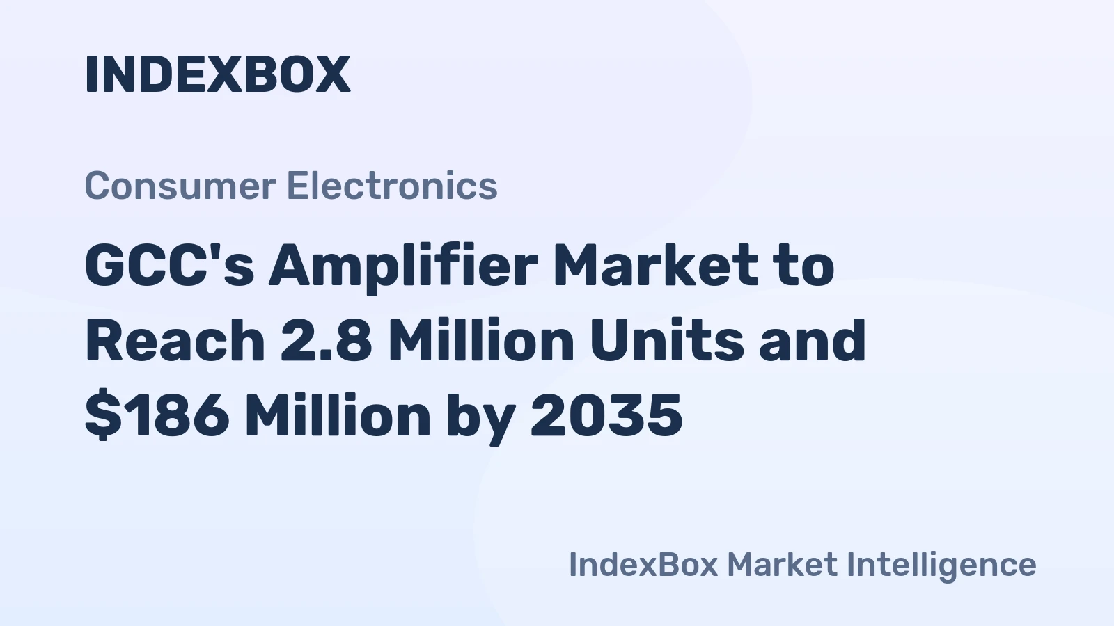 GCC's Amplifier Market to Reach 2.8 Million Units and $186 Million by 2035