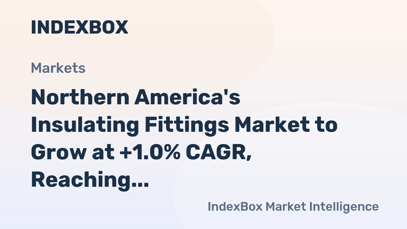 Northern America's Insulating Fittings Market to Grow at +1.0% CAGR, Reaching 53K Tons by 2035
