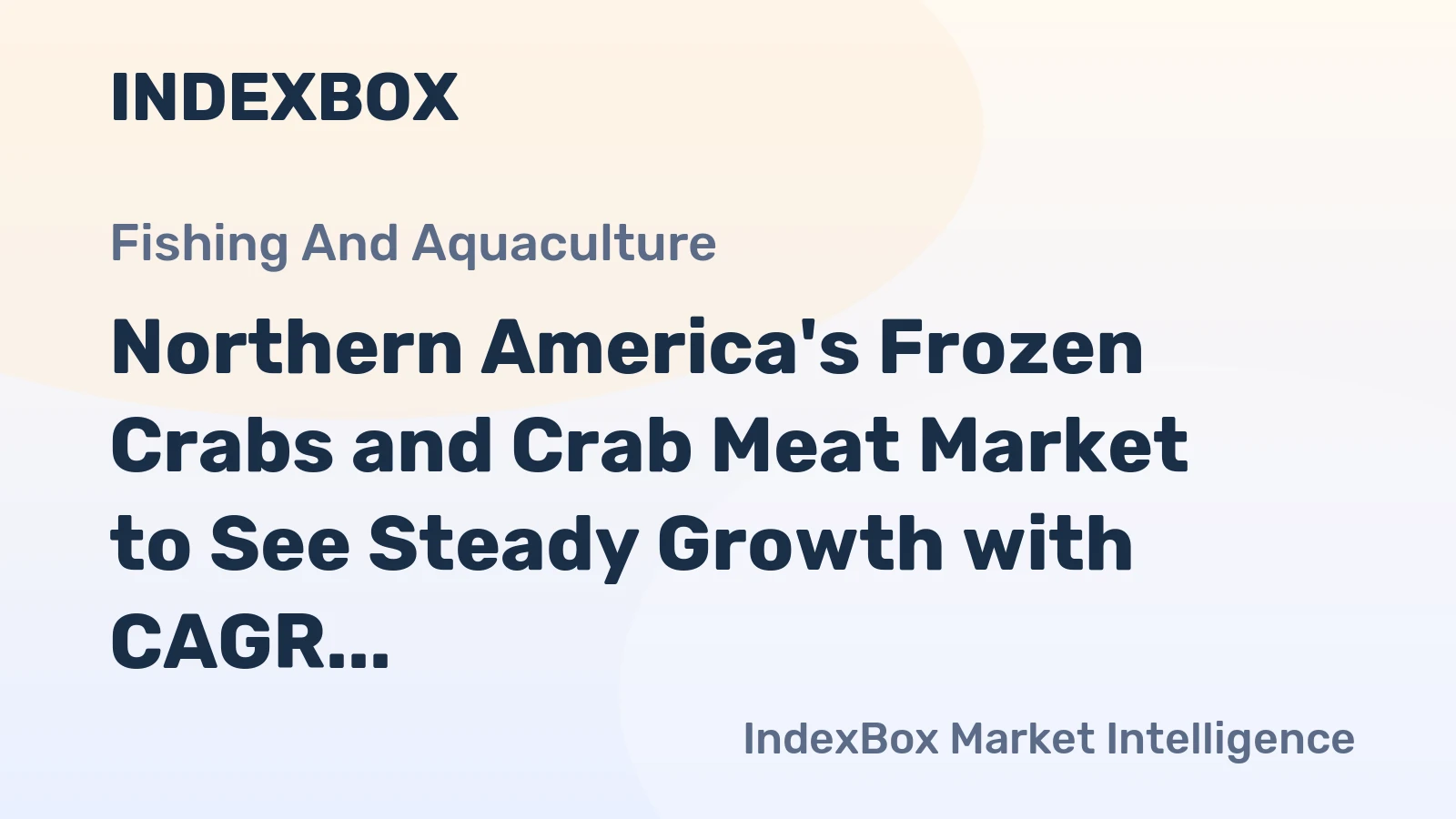 Northern America's Frozen Crabs and Crab Meat Market to See Steady Growth with CAGR of +0.6%