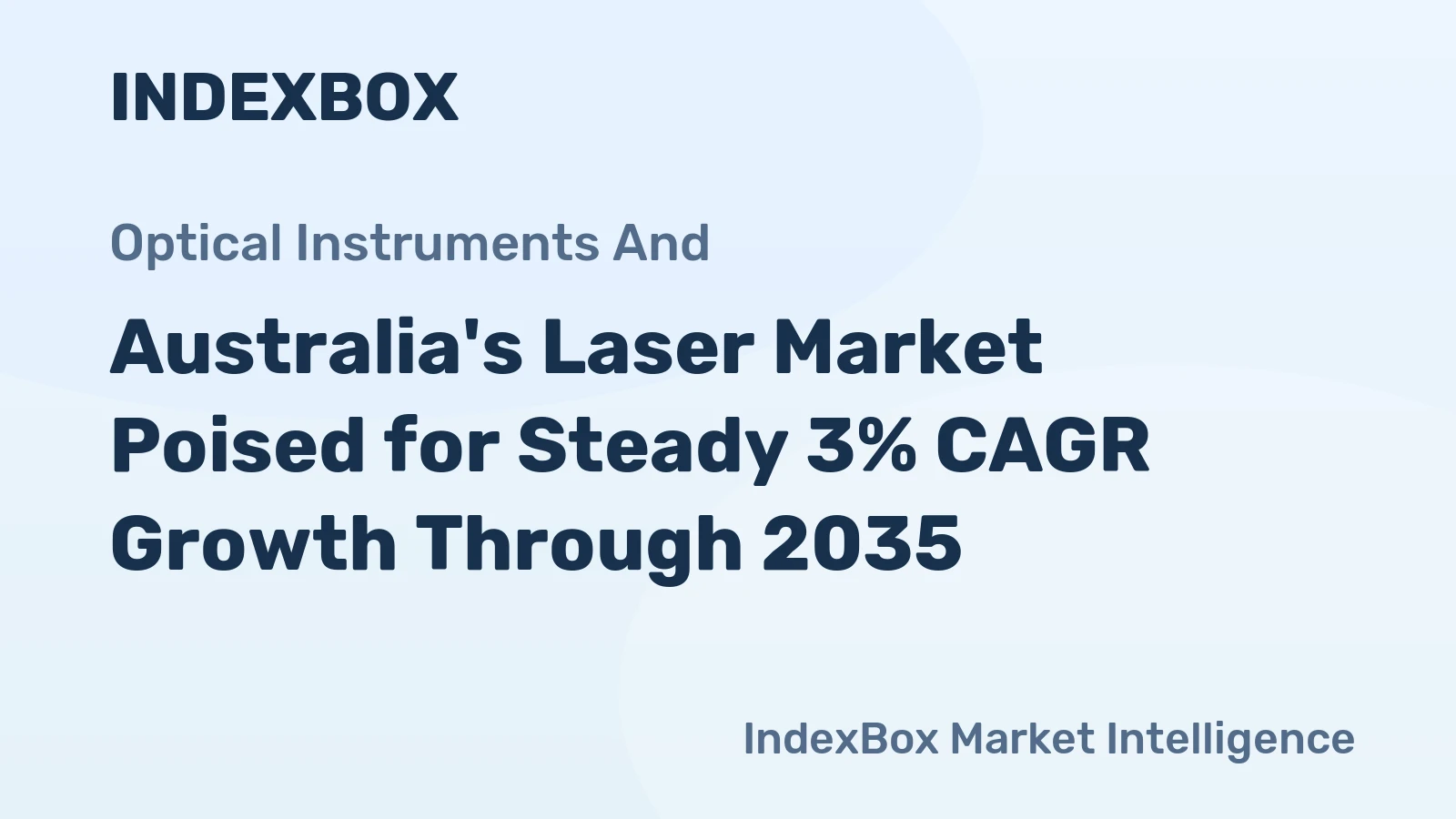 Australia's Laser Market Poised for Steady 3% CAGR Growth Through 2035
