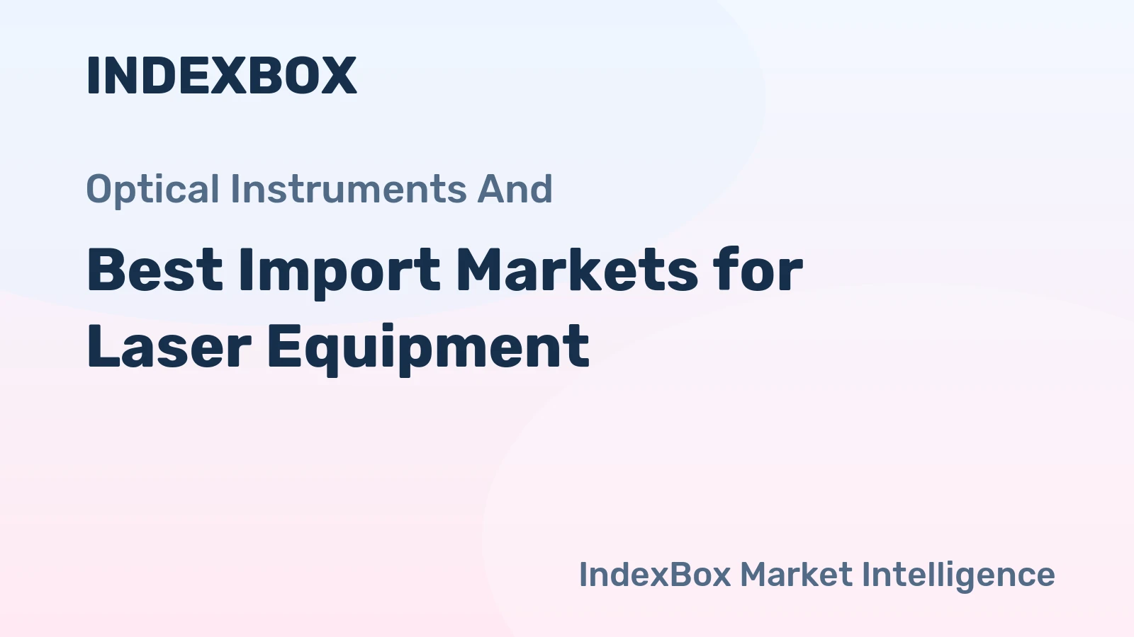 Best Import Markets for Laser Equipment