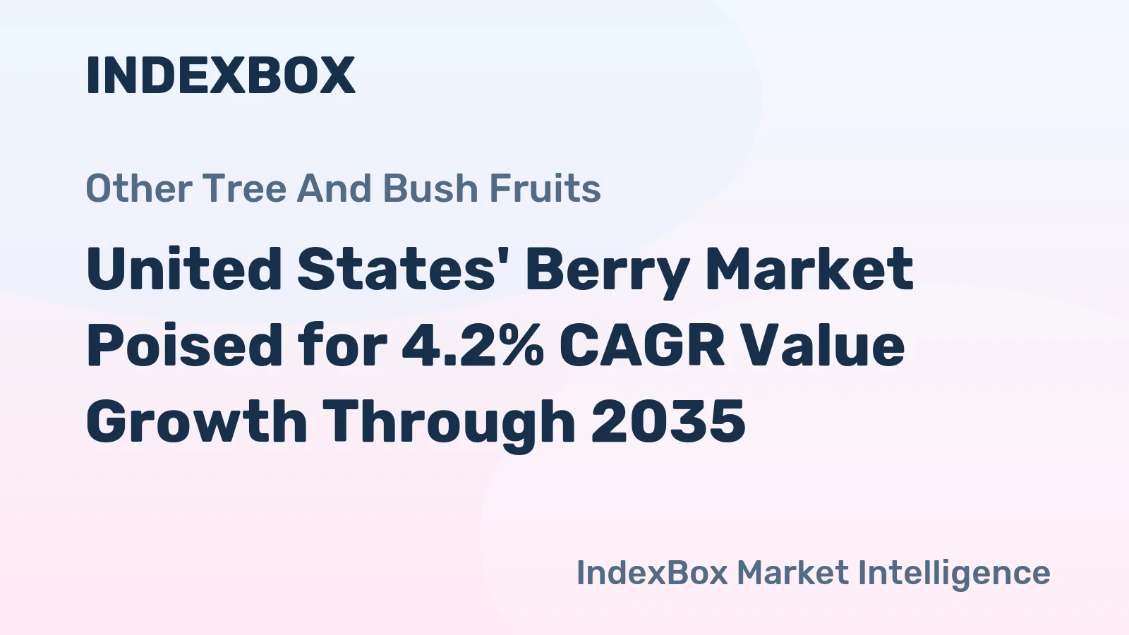 United States' Berry Market Poised for 4.2% CAGR Value Growth Through 2035