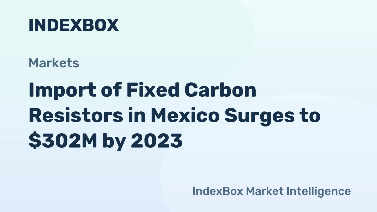 Import of Fixed Carbon Resistors in Mexico Surges to $302M by 2023
