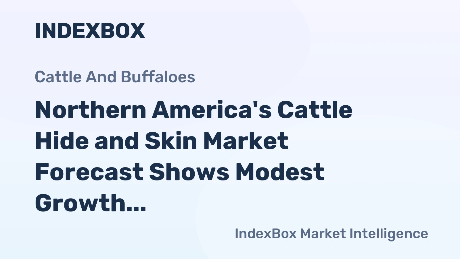 Northern America's Cattle Hide and Skin Market Forecast Shows Modest Growth with 1.6% CAGR in Value Through 2035