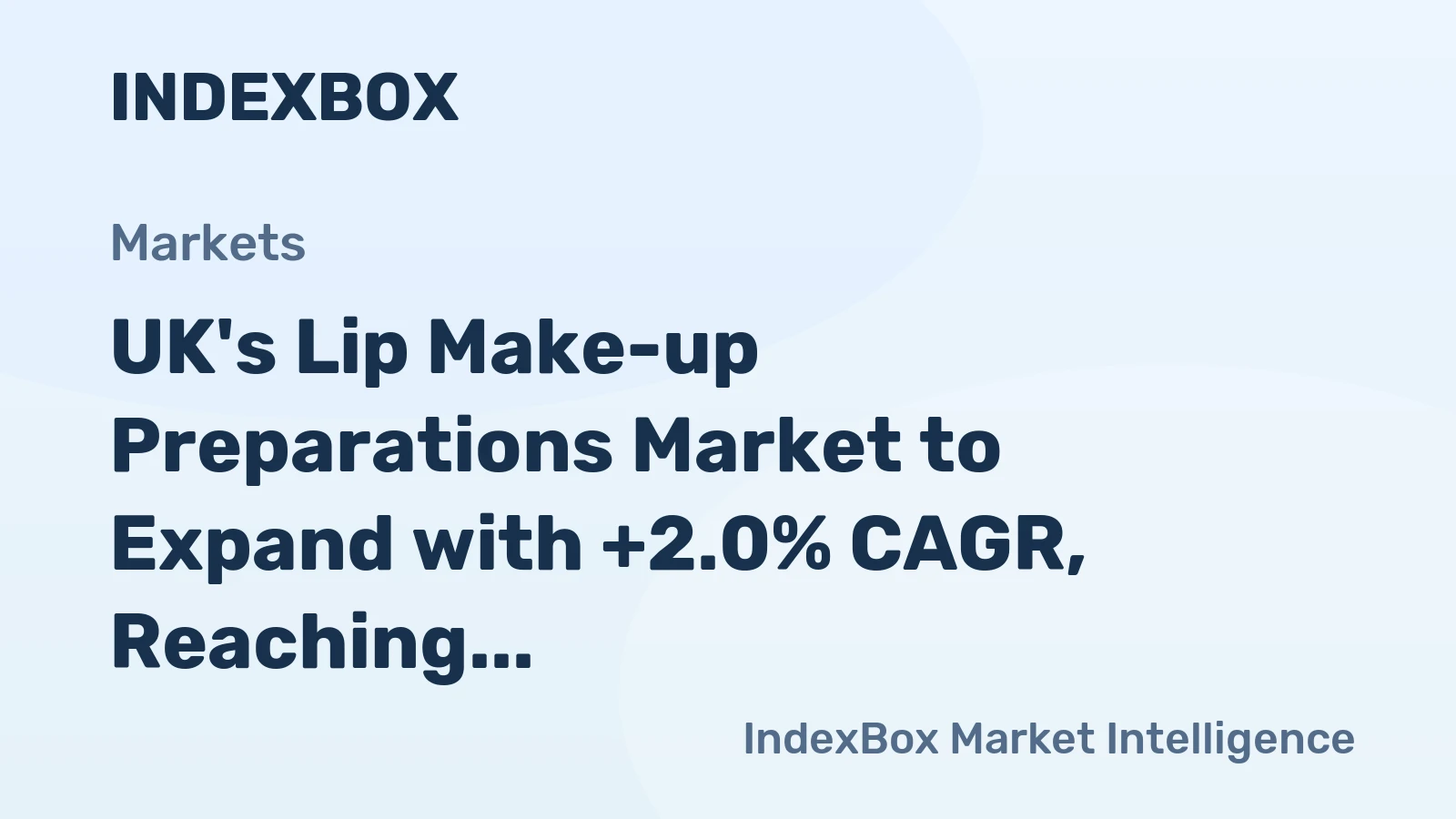 UK's Lip Make-up Preparations Market to Expand with +2.0% CAGR, Reaching $209M by 2035