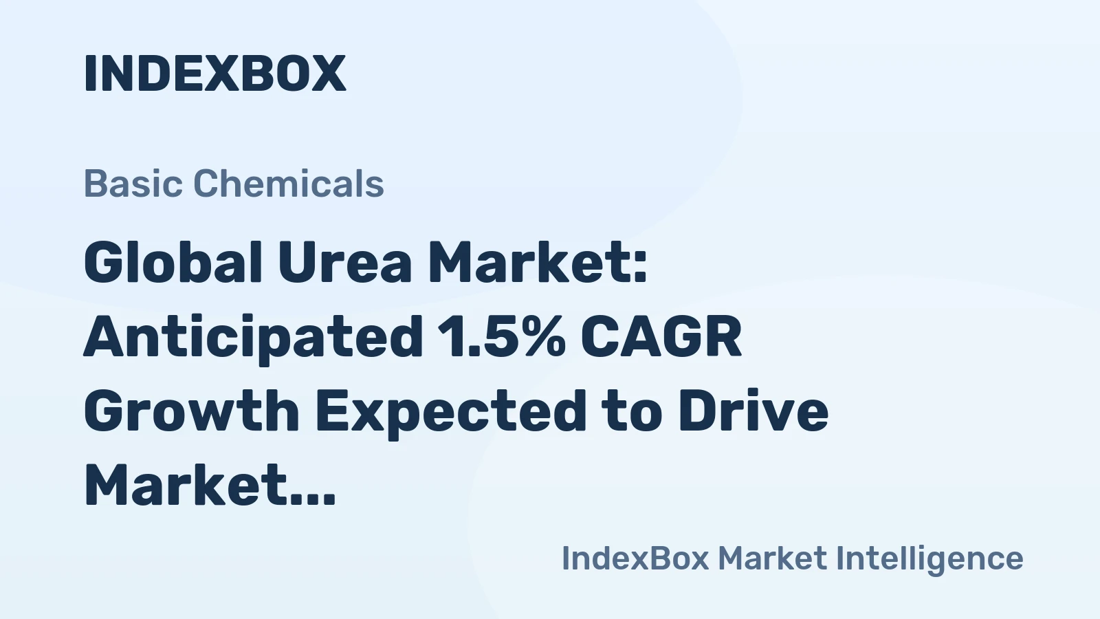 Global Urea Market: Anticipated 1.5% CAGR Growth Expected to Drive Market Volume to 181M Tons by 2035