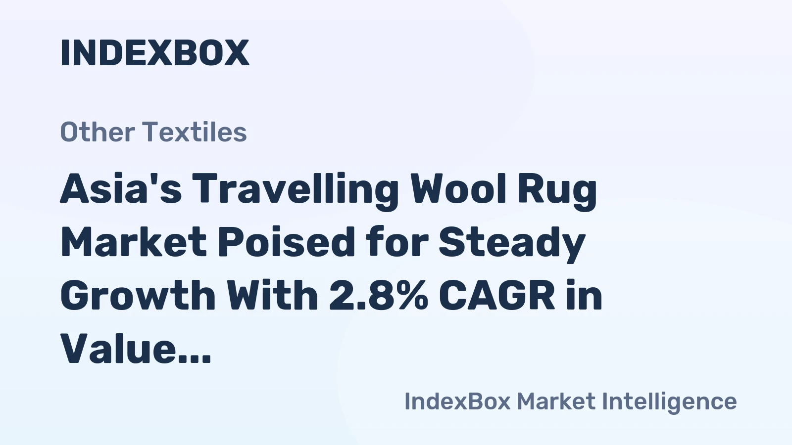 Asia's Travelling Wool Rug Market Poised for Steady Growth With 2.8% CAGR in Value Through 2035