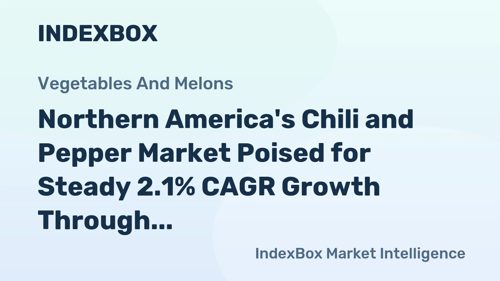 Northern America's Chili and Pepper Market Poised for Steady 2.1% CAGR Growth Through 2035
