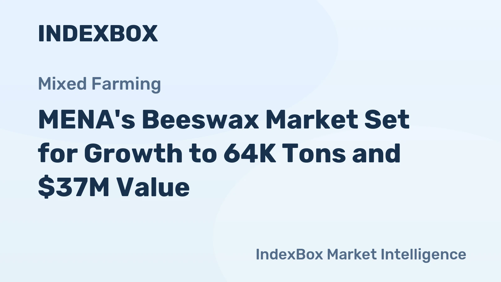 MENA's Beeswax Market Set for Growth to 64K Tons and $37M Value