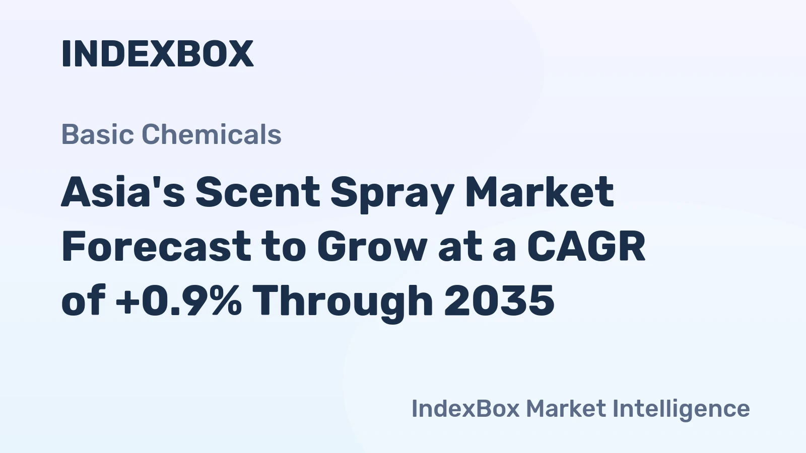 Asia's Scent Spray Market Forecast to Grow at a CAGR of +0.9% Through 2035