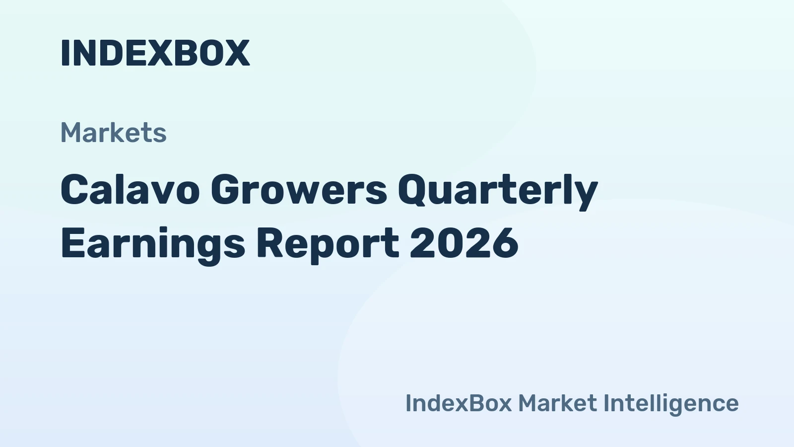 Calavo Growers Quarterly Earnings Report 2026