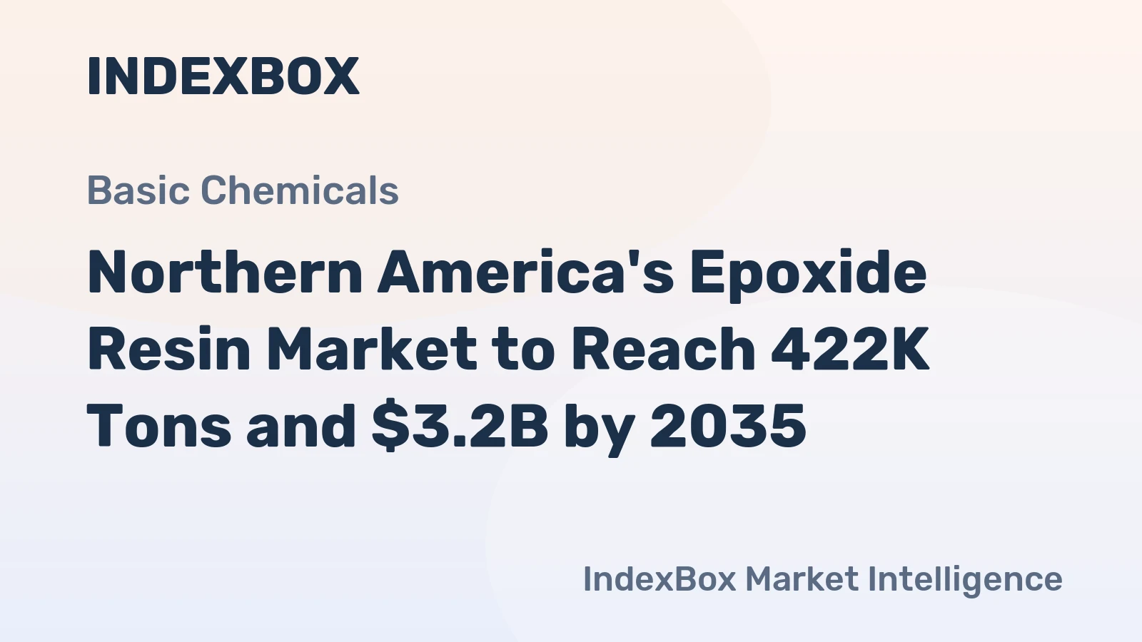 Northern America's Epoxide Resin Market to Reach 422K Tons and $3.2B by 2035