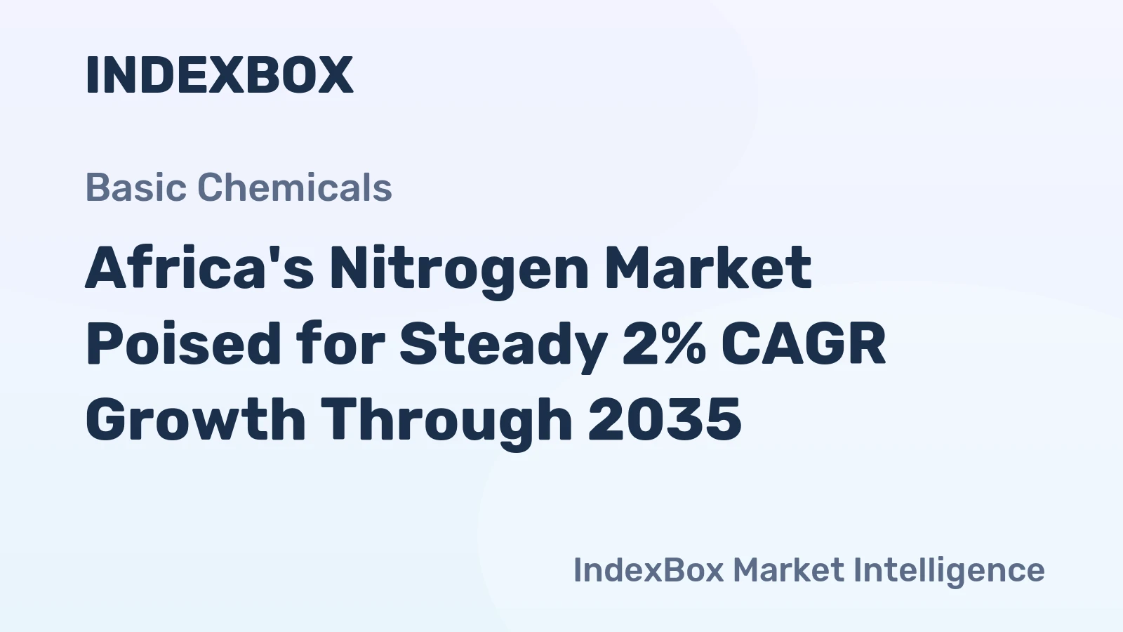 Africa's Nitrogen Market Poised for Steady 2% CAGR Growth Through 2035