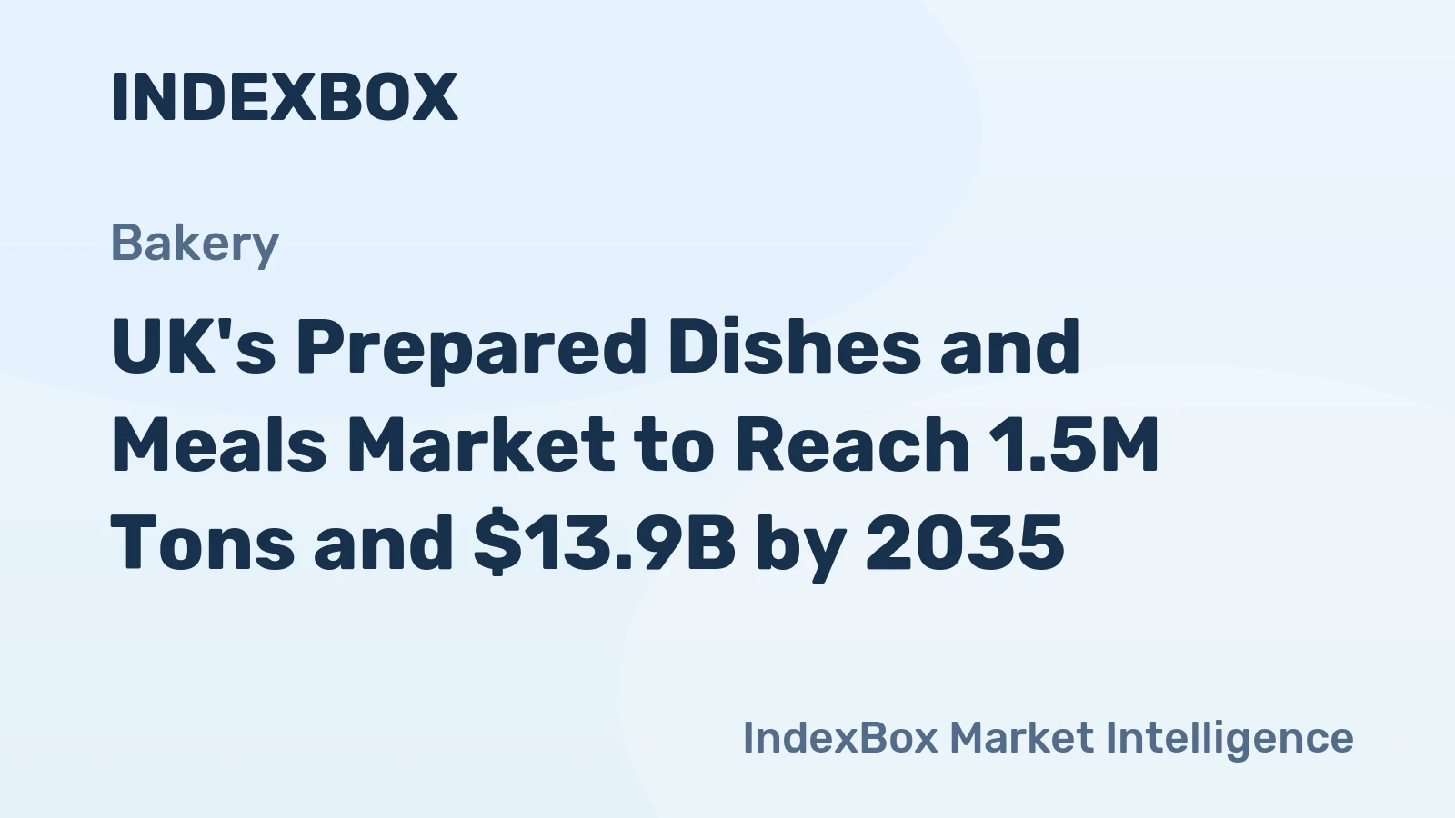 UK's Prepared Dishes and Meals Market to Reach 1.5M Tons and $13.9B by 2035