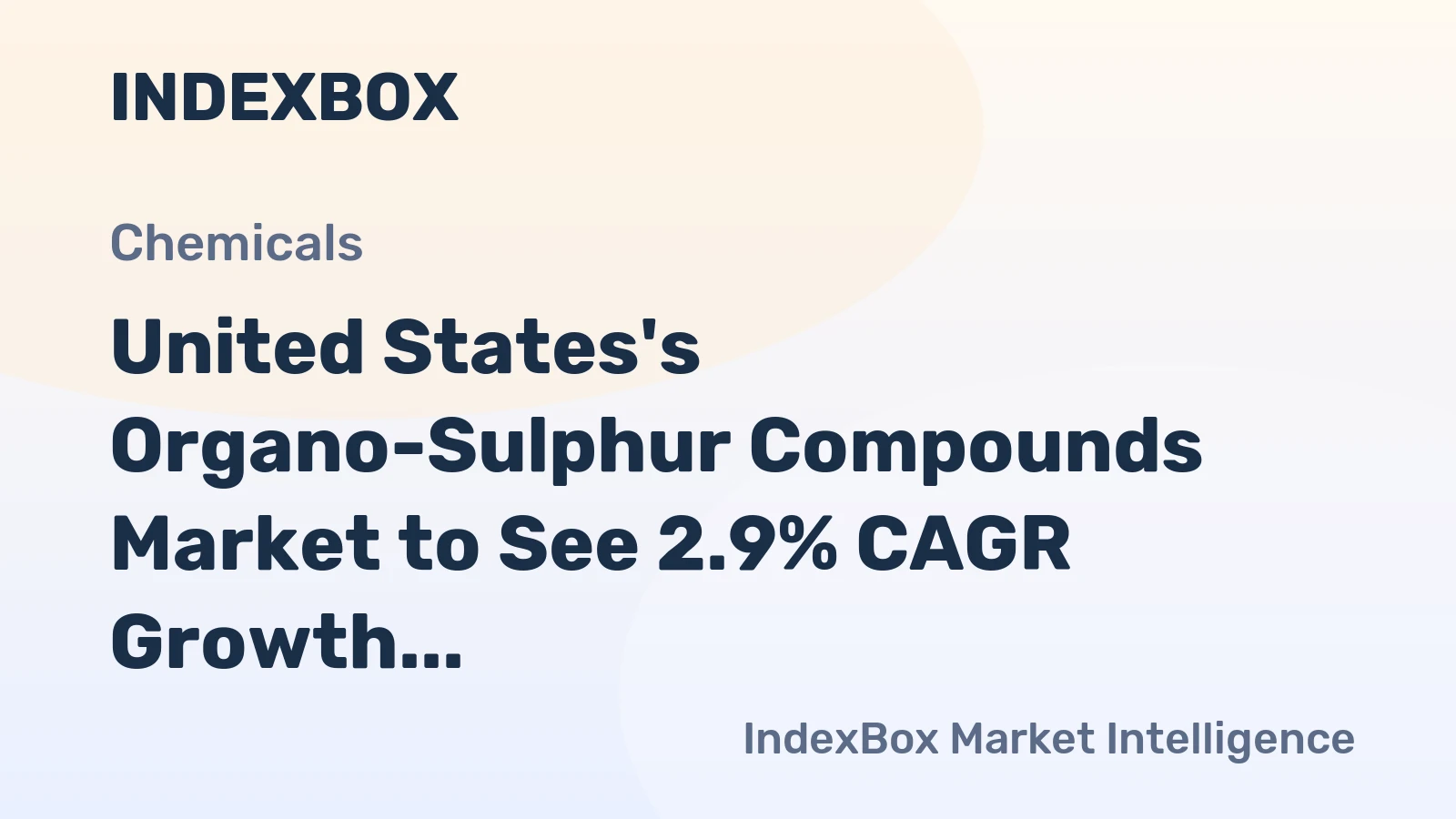 United States's Organo-Sulphur Compounds Market to See 2.9% CAGR Growth Through 2035