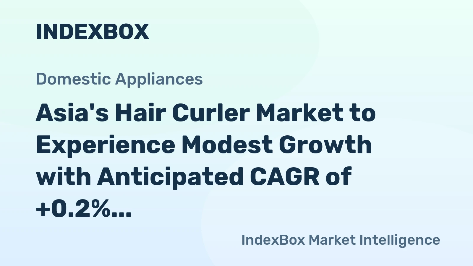 Asia's Hair Curler Market to Experience Modest Growth with Anticipated CAGR of +0.2% by 2035