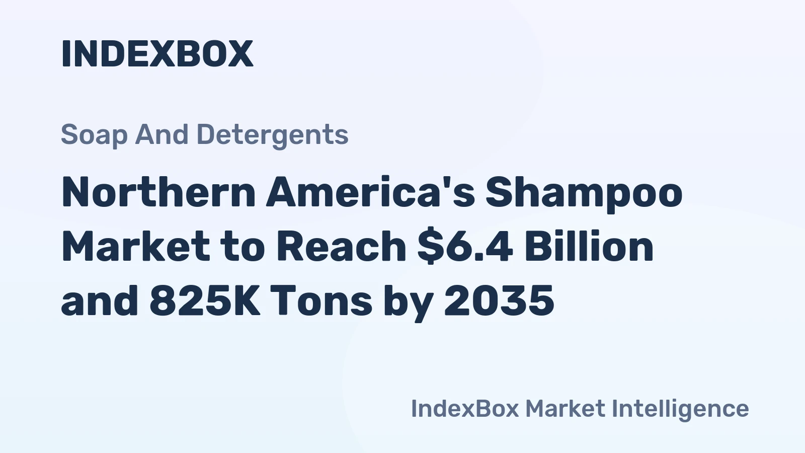 Northern America's Shampoo Market to Reach $6.4 Billion and 825K Tons by 2035