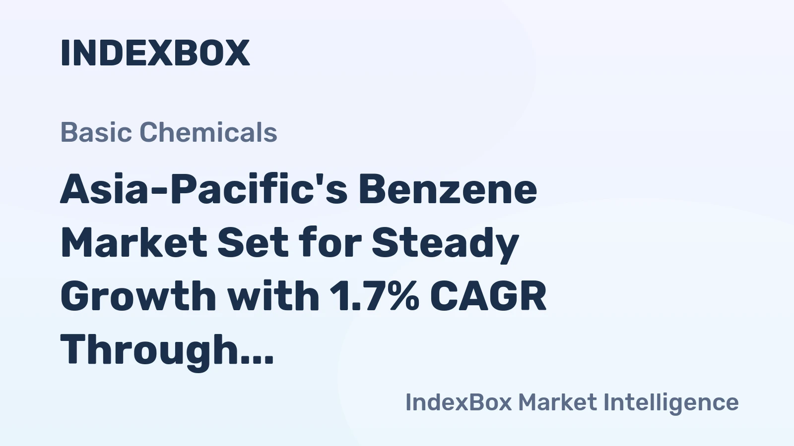 Asia-Pacific's Benzene Market Set for Steady Growth with 1.7% CAGR Through 2035