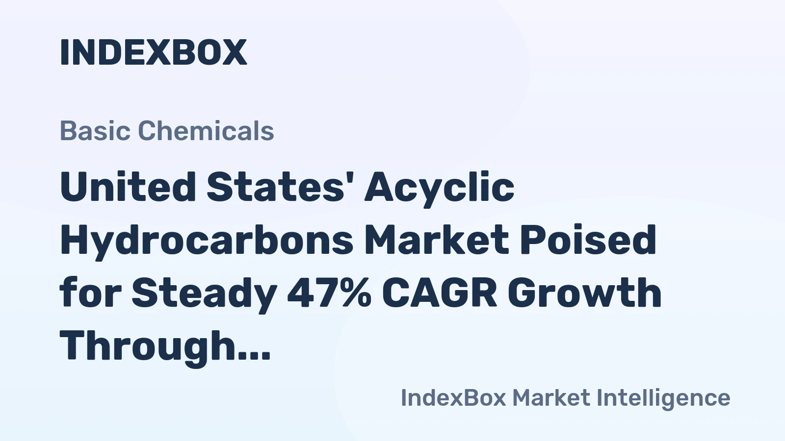 United States' Acyclic Hydrocarbons Market Poised for Steady 47% CAGR Growth Through 2035