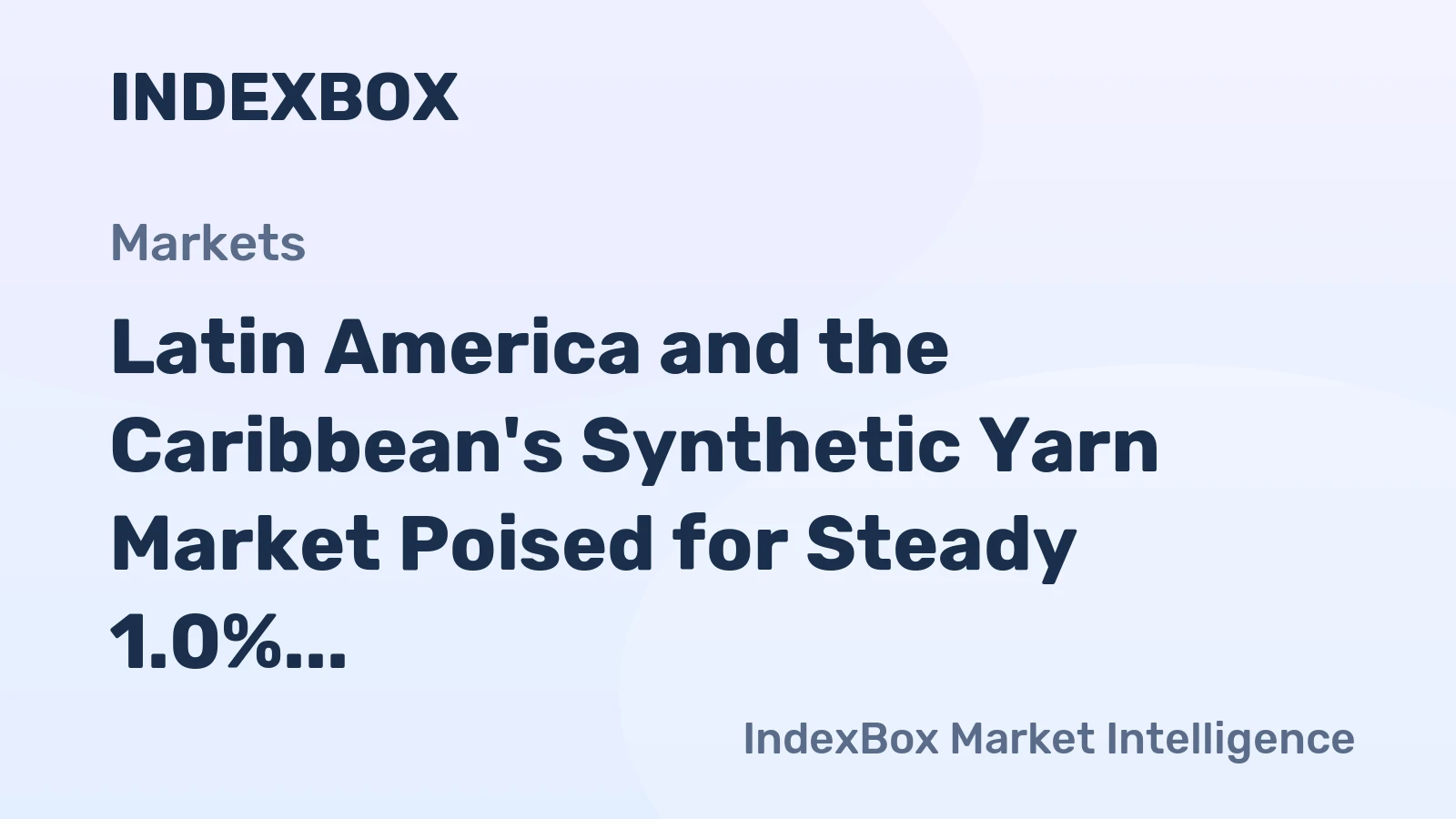 Latin America and the Caribbean's Synthetic Yarn Market Poised for Steady 1.0% CAGR Growth Through 2035