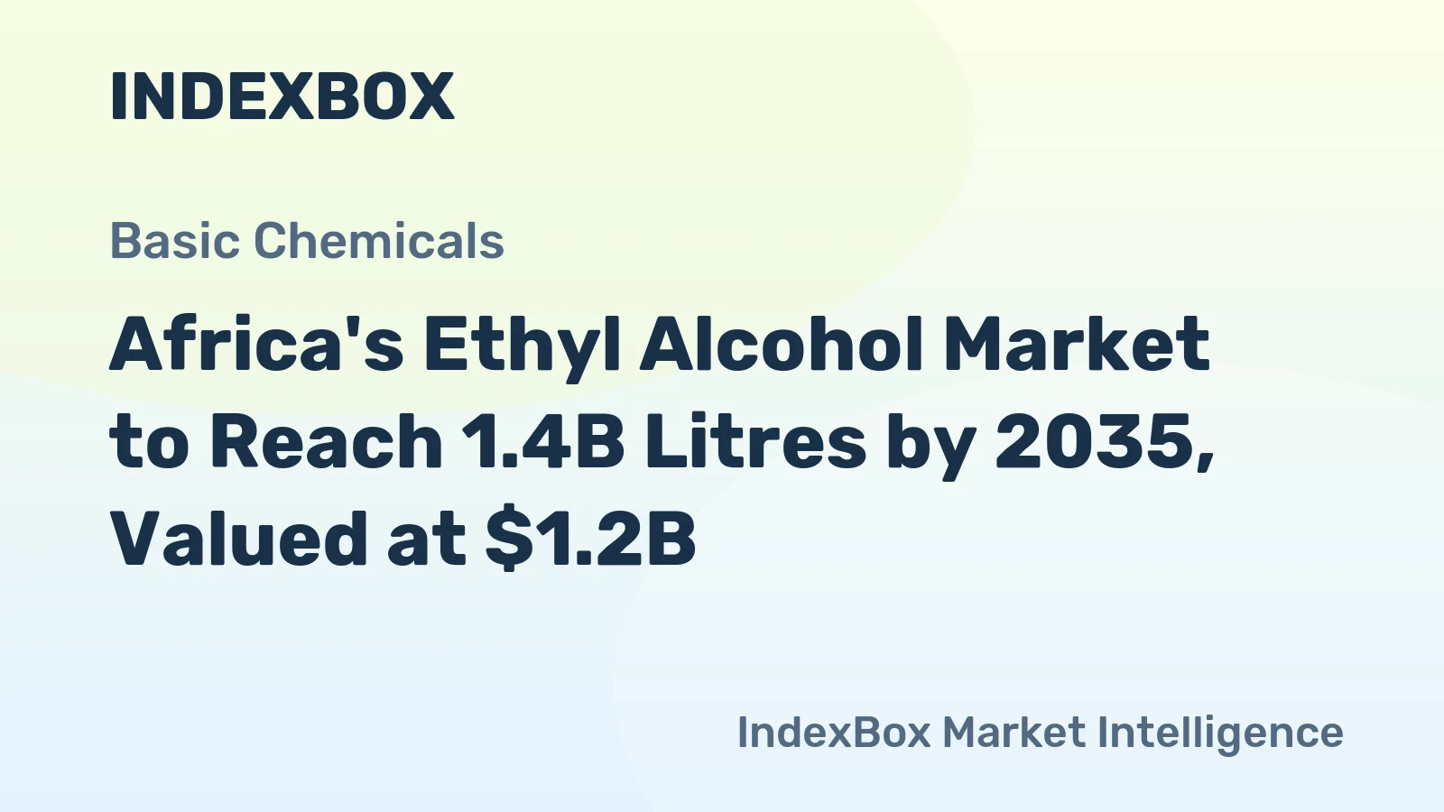 Africa's Ethyl Alcohol Market to Reach 1.4B Litres by 2035, Valued at $1.2B