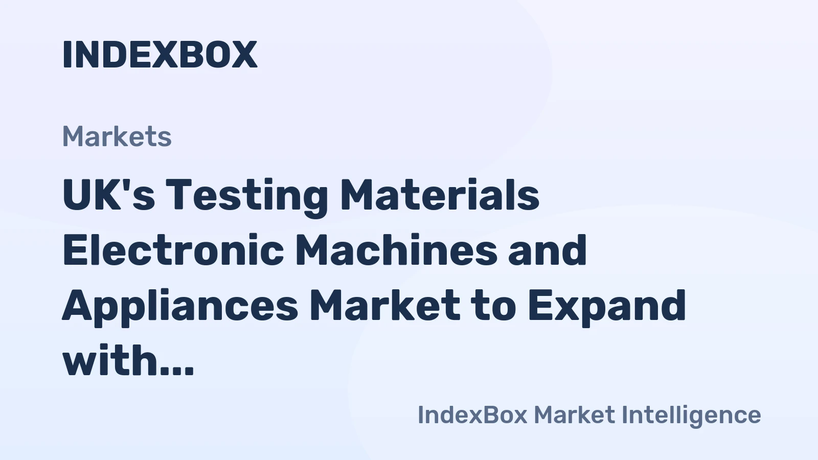 UK's Testing Materials Electronic Machines and Appliances Market to Expand with Anticipated 0.2% Volume Growth and 2.8% Value Growth by 2035