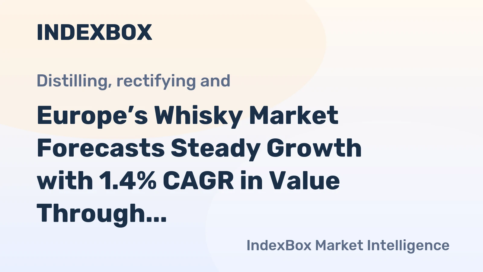Europe’s Whisky Market Forecasts Steady Growth with 1.4% CAGR in Value Through 2035