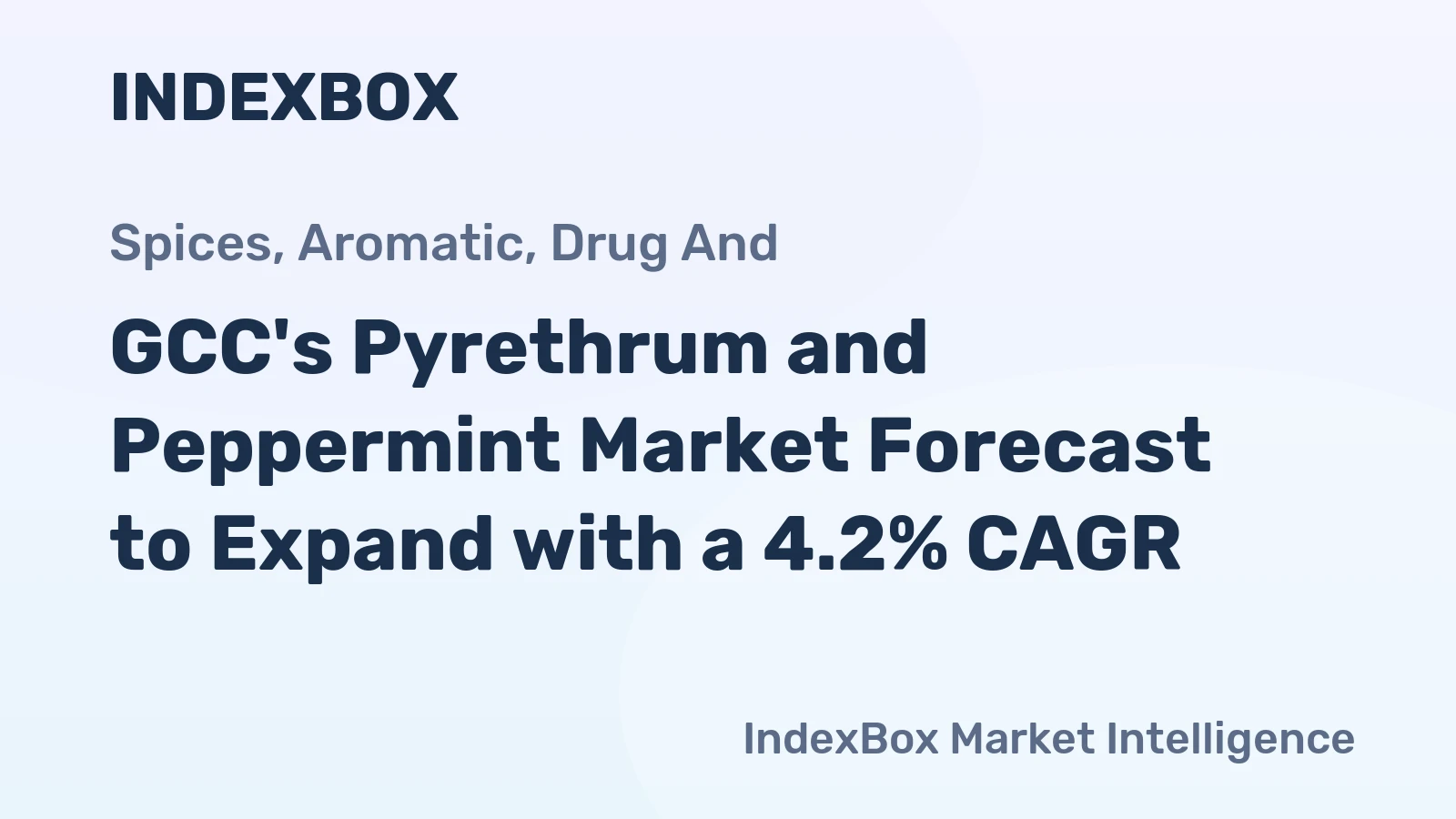GCC's Pyrethrum and Peppermint Market Forecast to Expand with a 4.2% CAGR