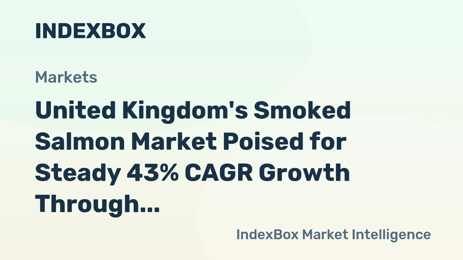 United Kingdom's Smoked Salmon Market Poised for Steady 43% CAGR Growth Through 2035