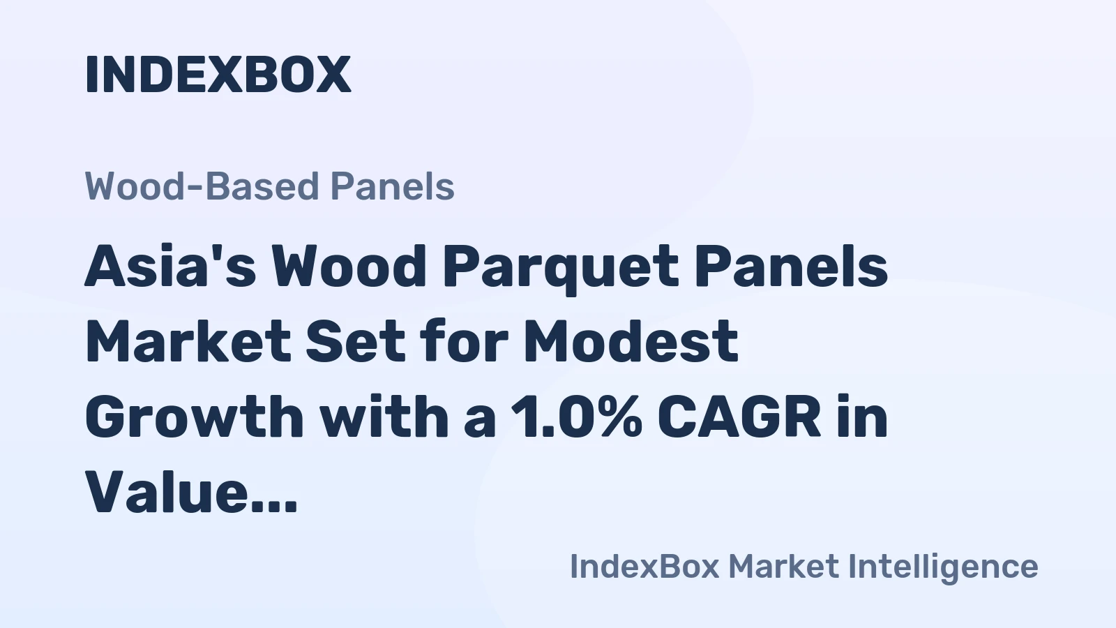 Asia's Wood Parquet Panels Market Set for Modest Growth with a 1.0% CAGR in Value Through 2035