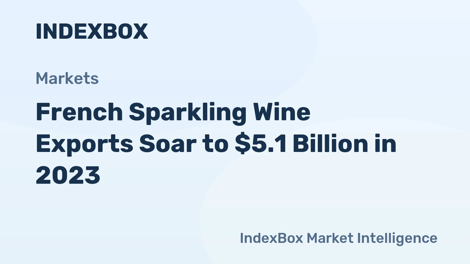 French Sparkling Wine Exports Soar to $5.1 Billion in 2023