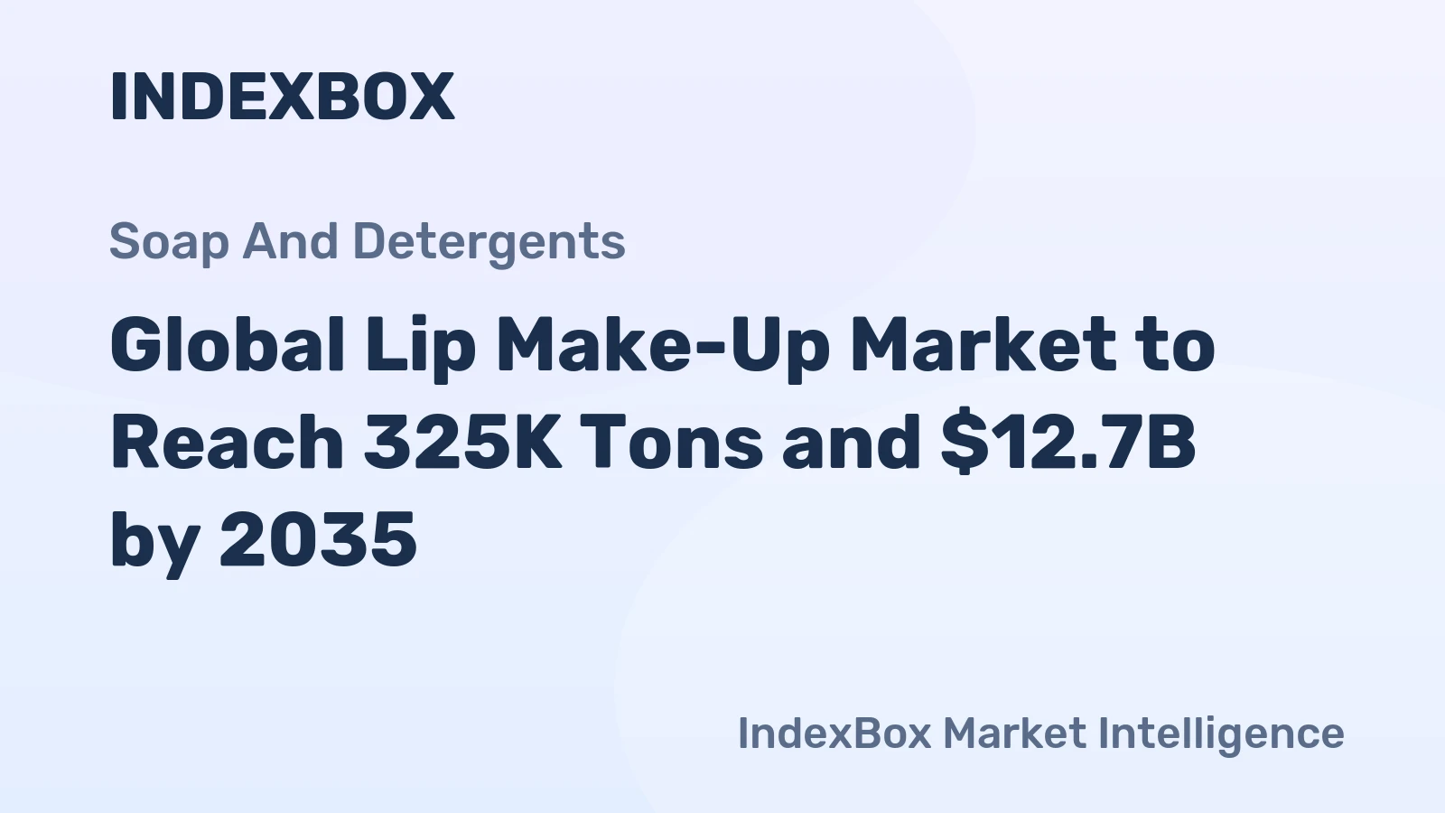Global Lip Make-Up Market to Reach 325K Tons and $12.7B by 2035