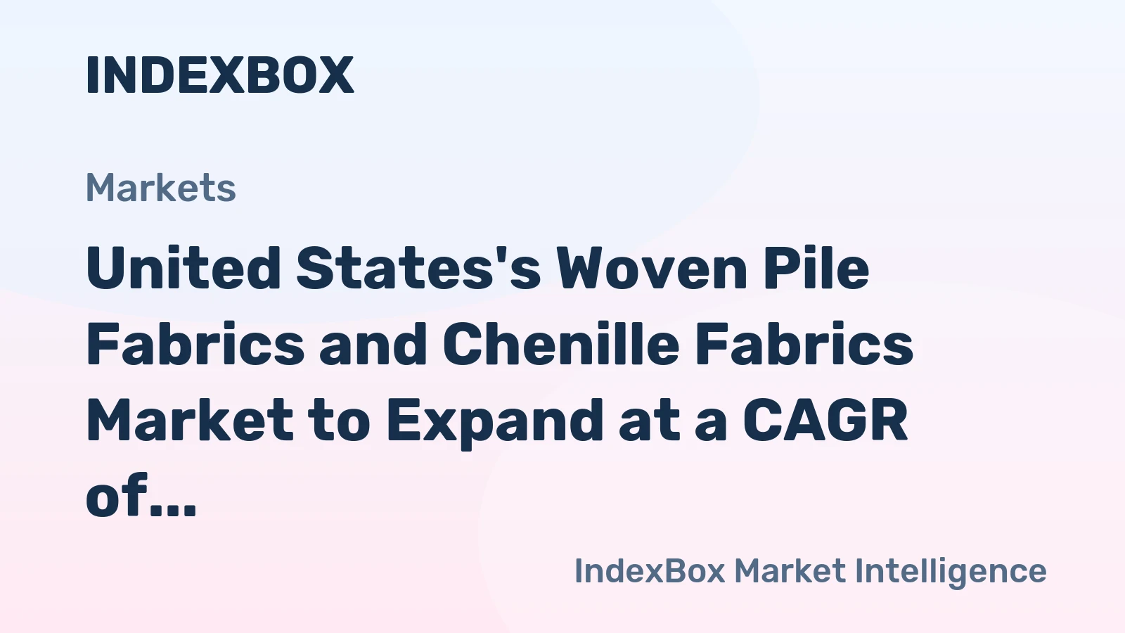 United States's Woven Pile Fabrics and Chenille Fabrics Market to Expand at a CAGR of 0.3% Through 2035
