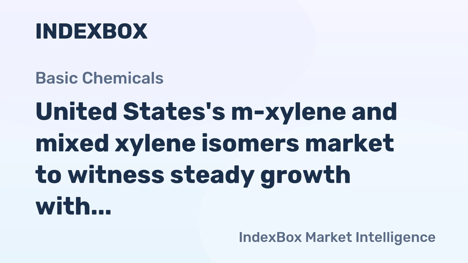 United States's m-xylene and mixed xylene isomers market to witness steady growth with CAGR of +1.5% from 2024 to 2035