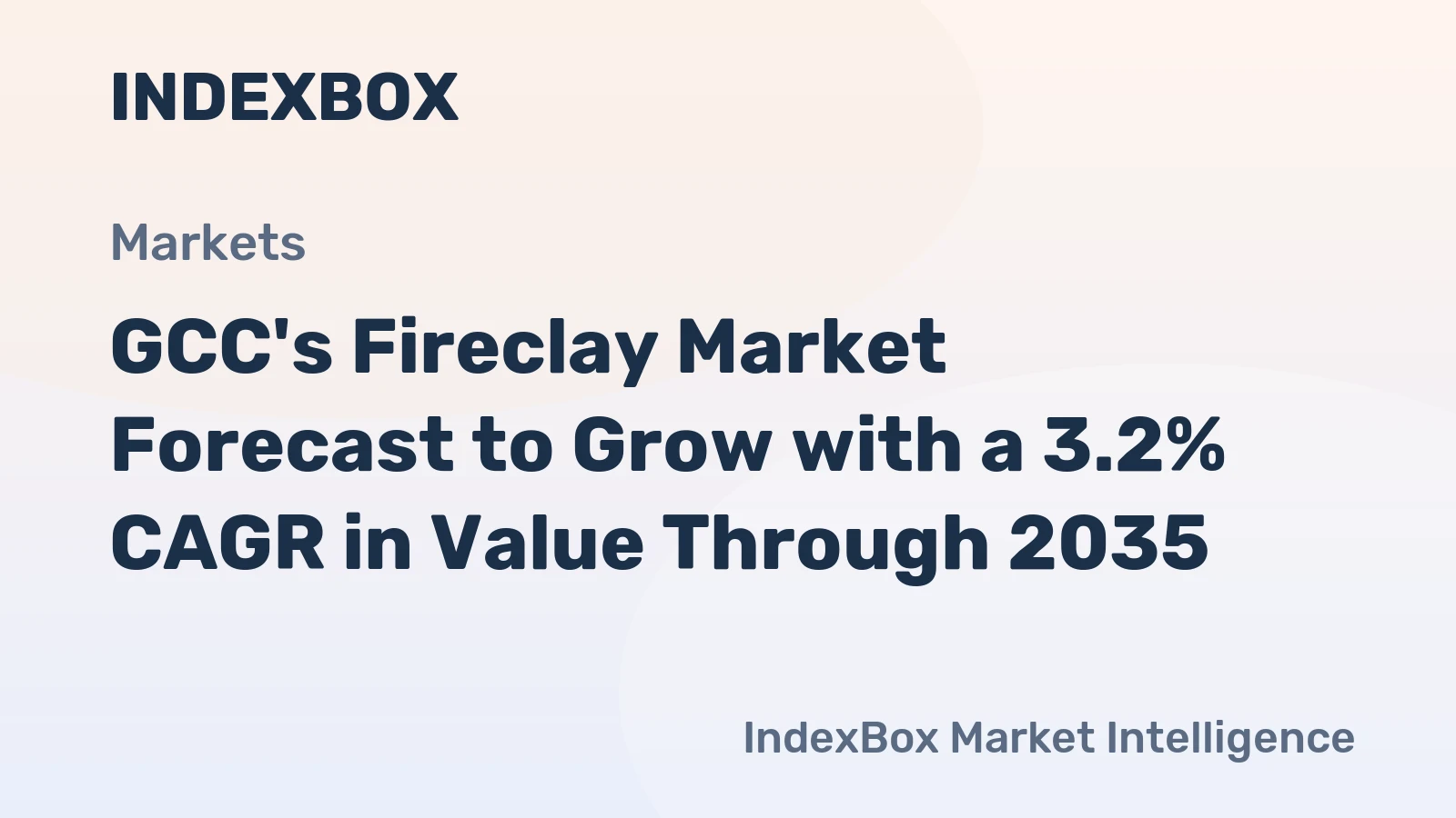 GCC's Fireclay Market Forecast to Grow with a 3.2% CAGR in Value Through 2035
