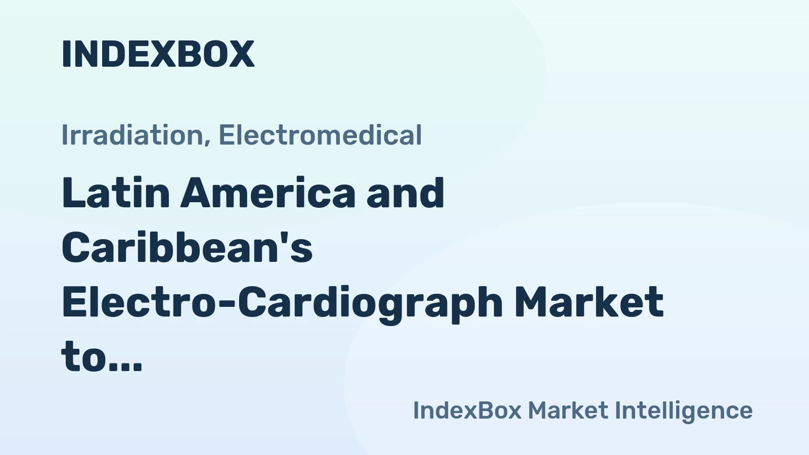Latin America and Caribbean's Electro-Cardiograph Market to Grow at 3.6% CAGR, Reaching 941K Units by 2035