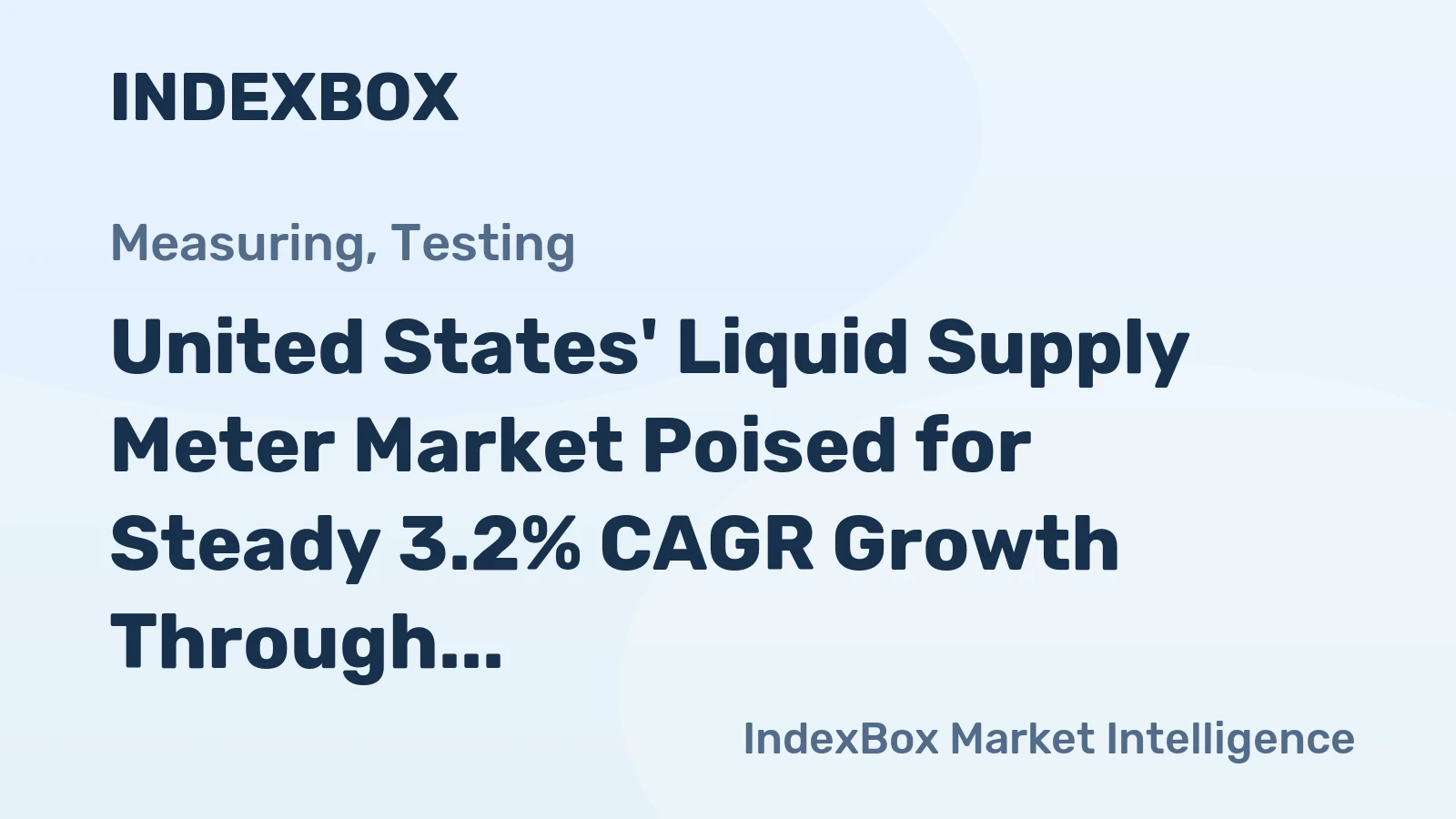United States' Liquid Supply Meter Market Poised for Steady 3.2% CAGR Growth Through 2035