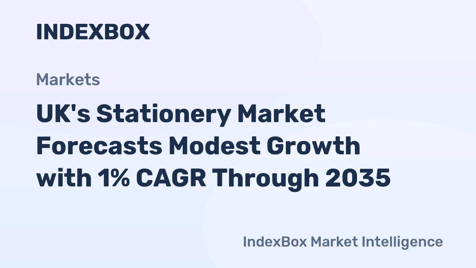 UK's Stationery Market Forecasts Modest Growth with 1% CAGR Through 2035
